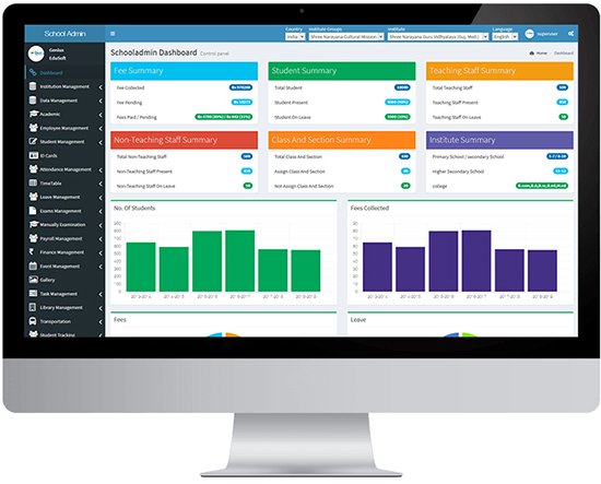 School Dashboard Management Software