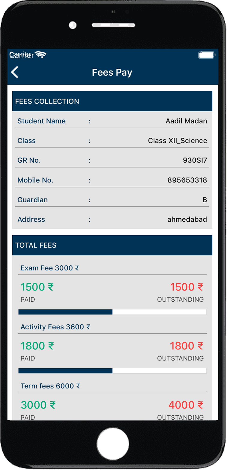 Student Management Application | Genius Edusoft
