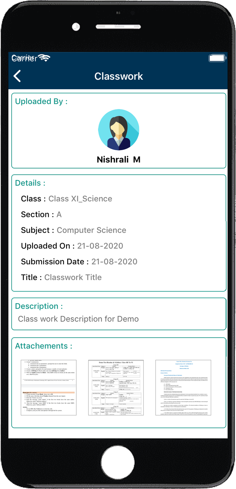 School Teacher Management Application | Genius Edusoft