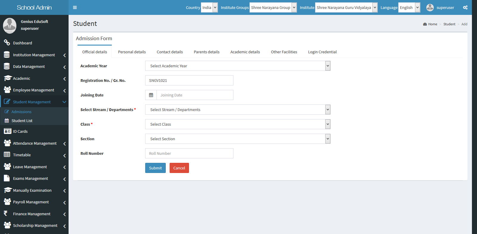 Make Online Admission Management Process Easy with Genius Education ...